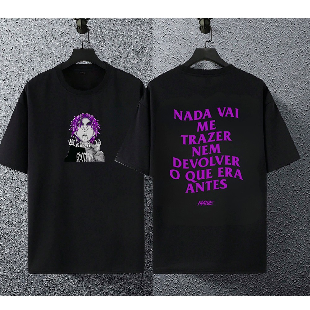 Camiseta Basica Slim Cantor Trap Matue Frase Confortavel Premium Unissex Algodao Envio Rapido ...