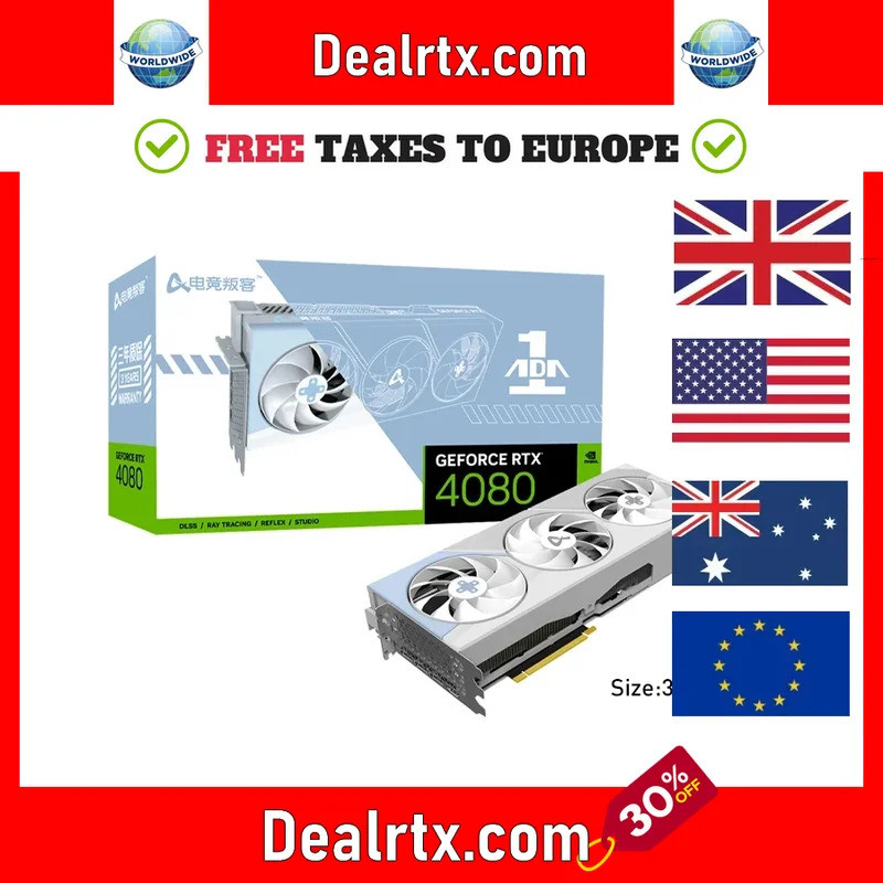 USED AX GAMING RTX 4070 RTX 4080 RTX 4060 TI Graphic Card GDDR6X 256Bit ...
