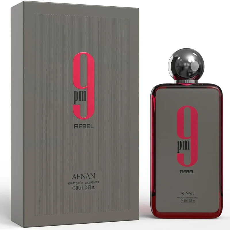 Perfume Árabe Afnan 9pm Rebel Original - 100ml | Shopee Brasil