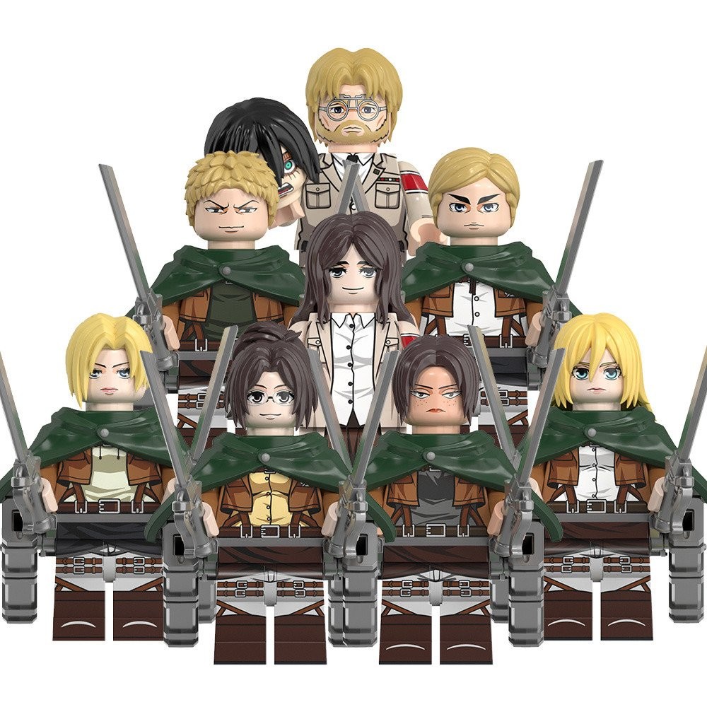 Compatível com a série de anime Lego Giant Series Ani. Leonard ...