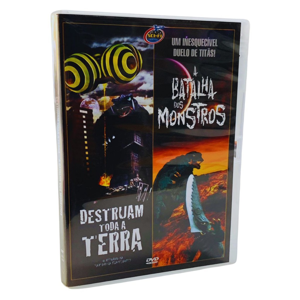 COLEÇÃO INVASORES - Destruam Toda a Terra + A Batalha dos Monstros (DVD ...