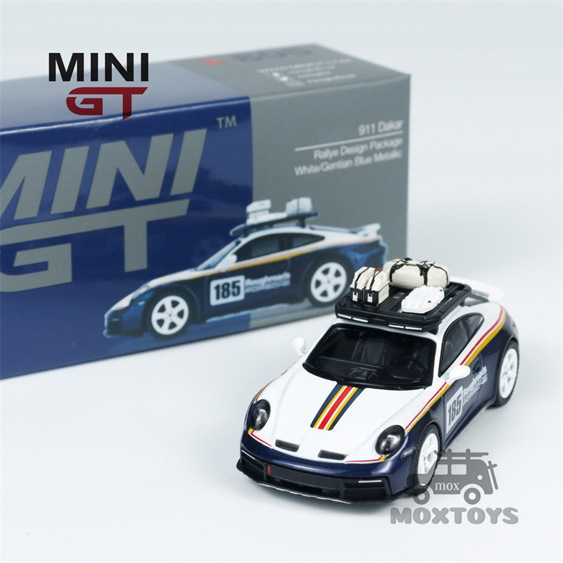MINI GT 1 : 64 911 Dakar Rallye Design Pacote LHD Diecast Model Car ...