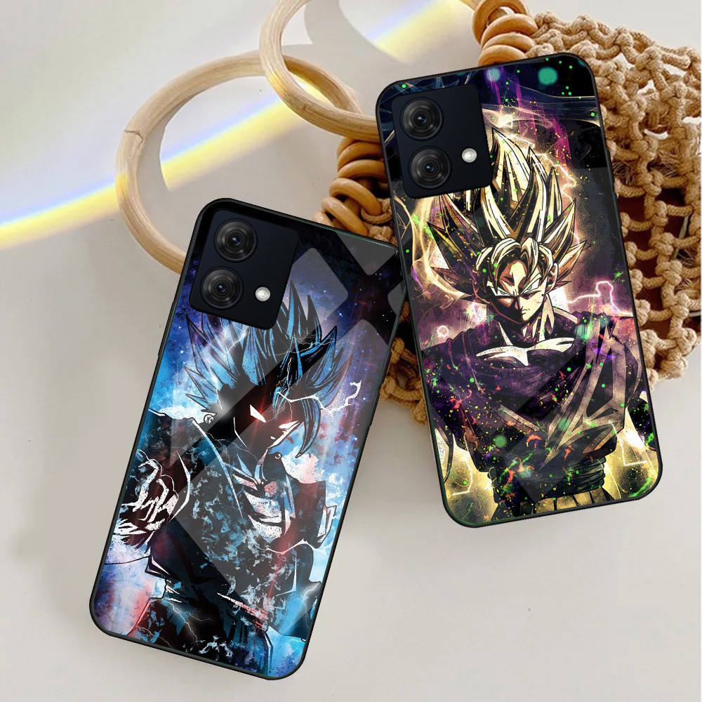dragon ball z goku 01 Capa De Telefone De Vidro Para Motorola Moto G75 ...