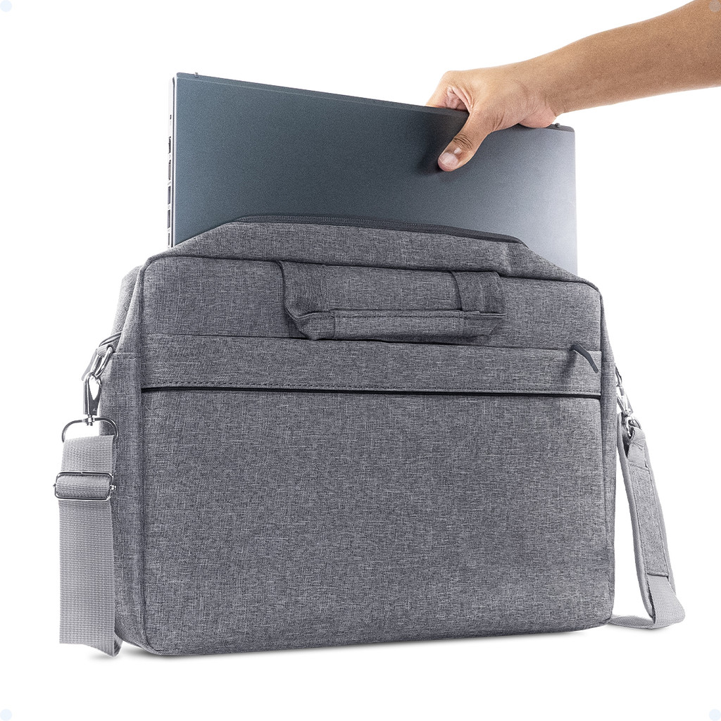 Bolsa Para Laptop Notebook Com Forro Pasta Case Guardar Proteger Até 15 ...