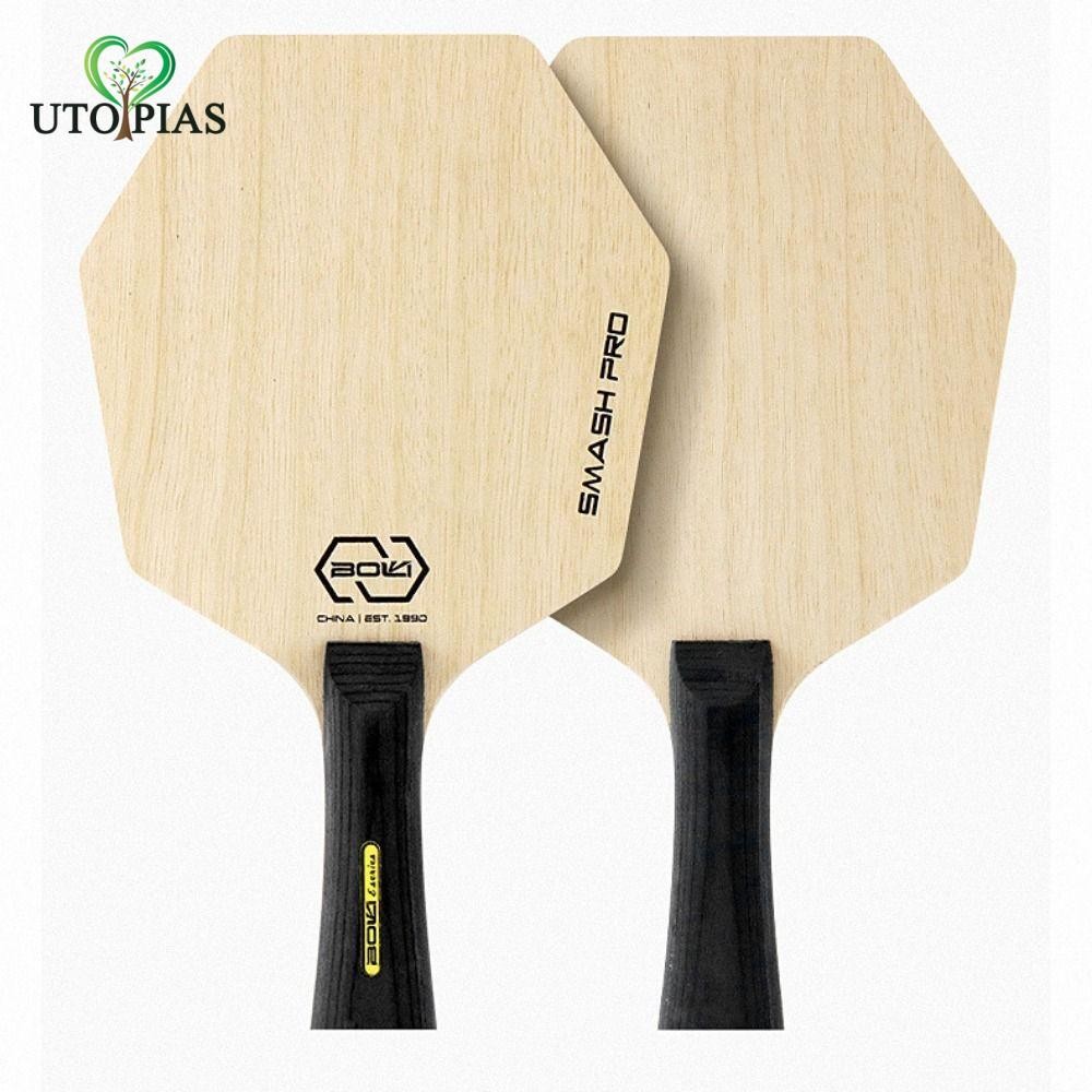 [UTOPIAS] Pá De Tênis De Mesa , Raquete Hexagonal De 5 Camadas , Placa ...