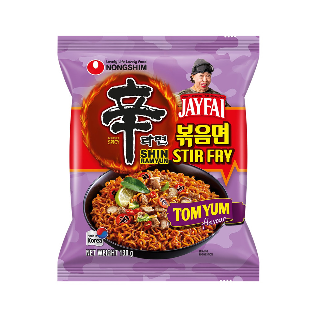 Lamen Coreano Shin Ramyun Stir Fry Picante TOM YUM - 130 gramas ...