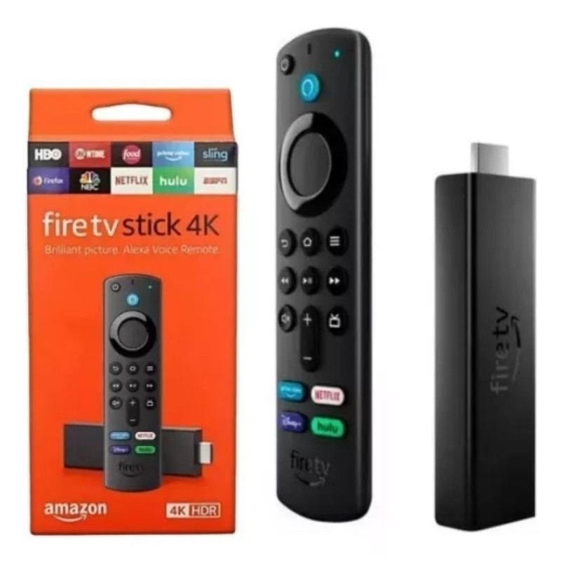 Novo Amazon Fire Stick 4K T Ultra HD Alexa Comando de oz On And_Store ...