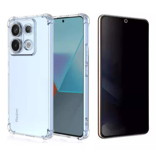 Capa Case Capinha Anti Impacto Para Redmi Note 13 5G + Película 3D Privacidade | Shopee Brasil