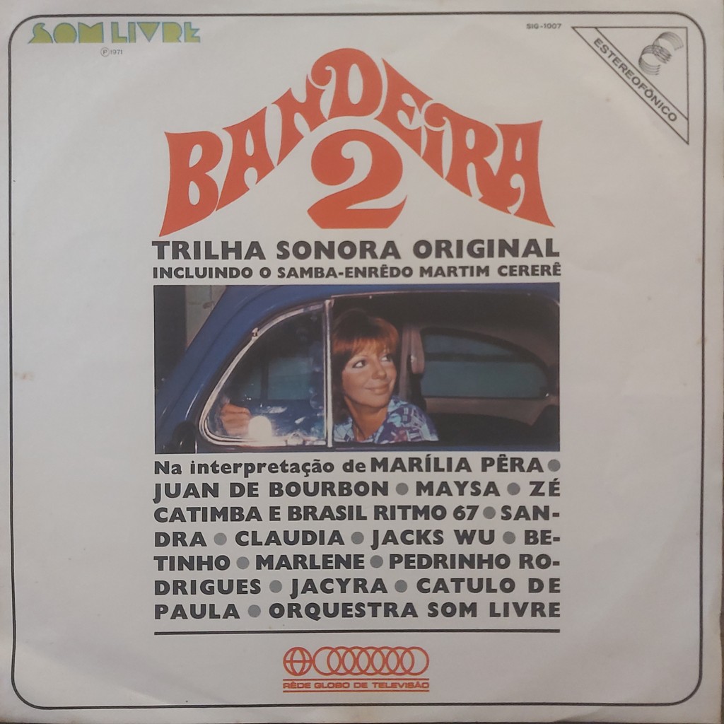 Lp Trilha Sonora Original da Novale Bandeira 2 Nacional | Shopee Brasil