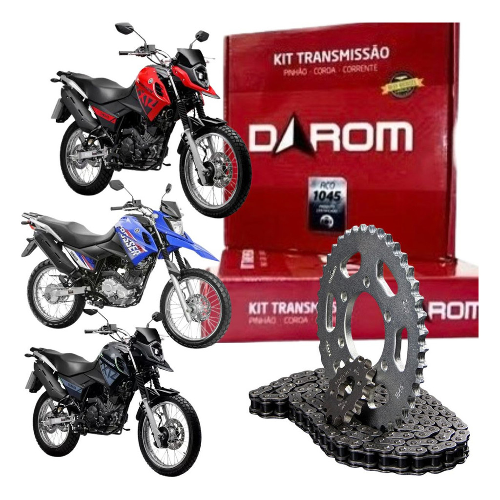 Kit Transmissao Darom Xtz Crosser 150 14/ | Shopee Brasil
