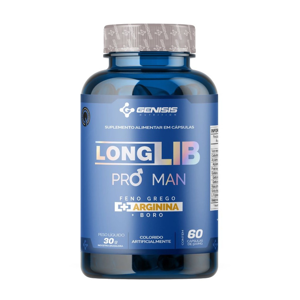 Long Lib Pro Man - Genisis Nutrition | Shopee Brasil