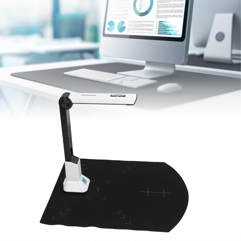 USB2.0 High Definition Scanner Portable Foldable 8MP Document Camera A4 ...