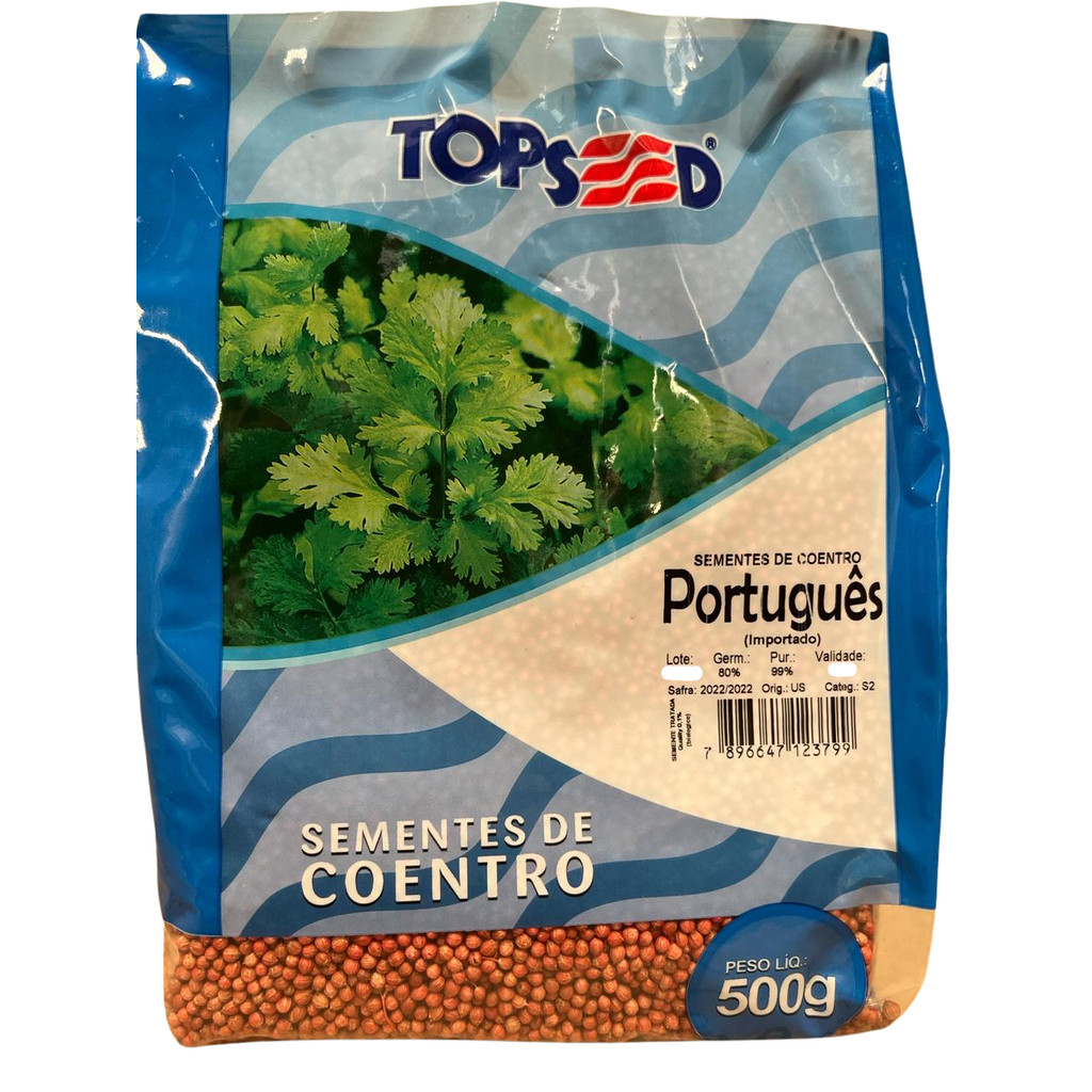 Sementes de Coentro Português 5 Kilos Topseed Planta Vigorosa Temperos ...