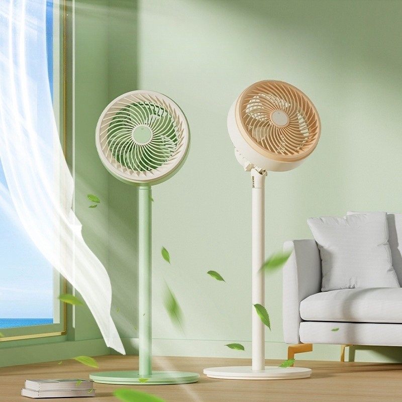 Ventilador Com 5 Lâminas E Base Resistente-De Circulação De 180 Graus ...