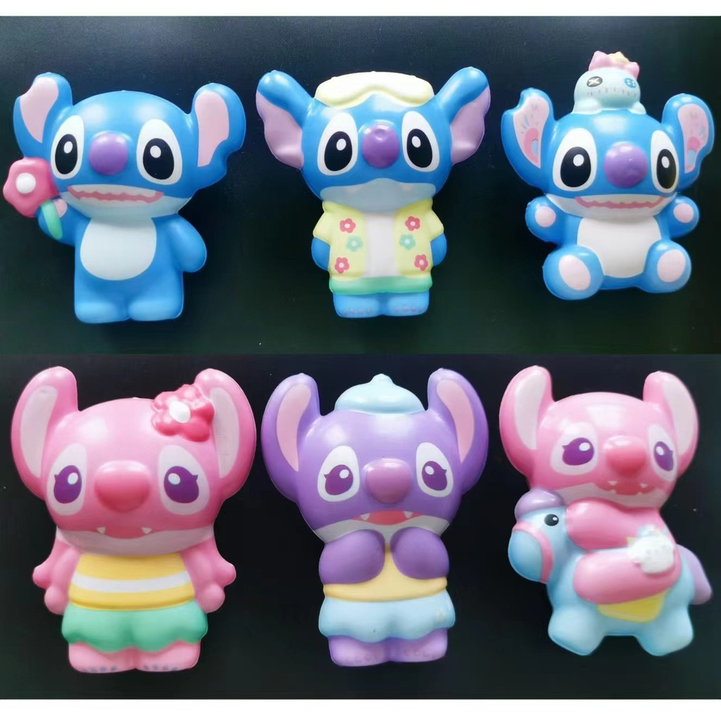 squishy Lilo Stitch brinquedo anti stress/anti estresse brinquedo de ...