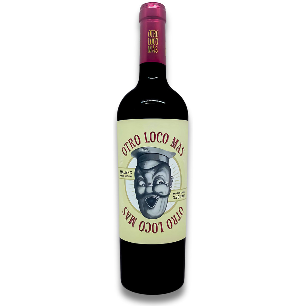 VINHO ARGENTINO OTRO LOCO MÁS MALBEC TINTO 750ML | Shopee Brasil
