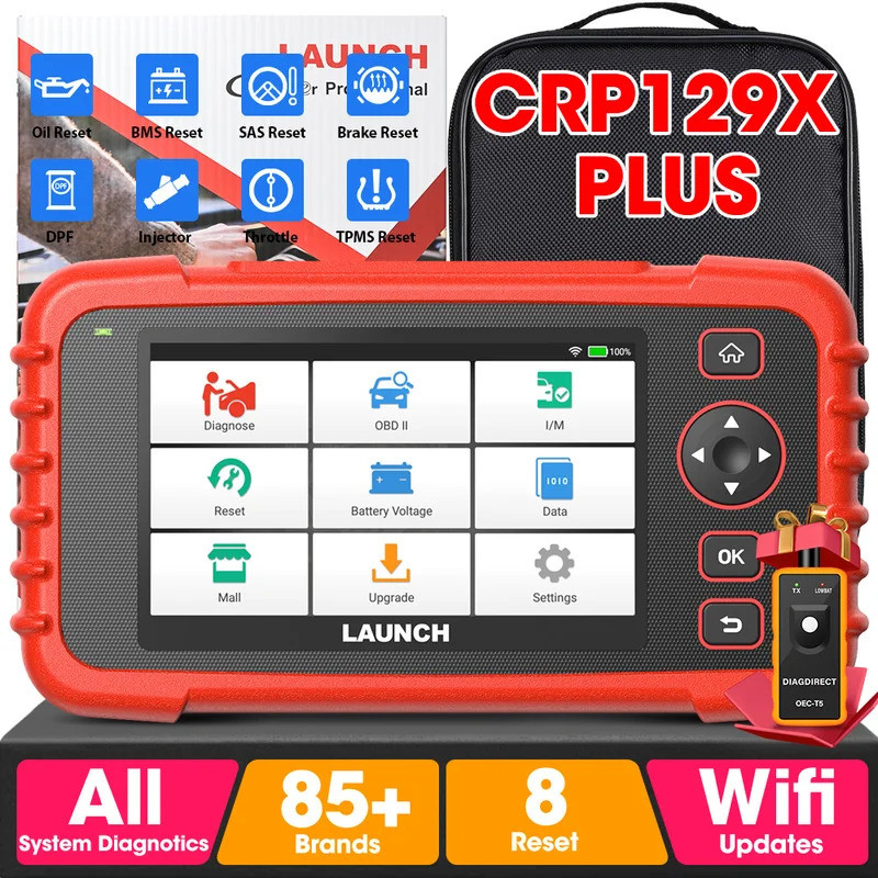 Novo Lançamento CRP129X PLUS Scanner Scanner Automotivo Profissional ...