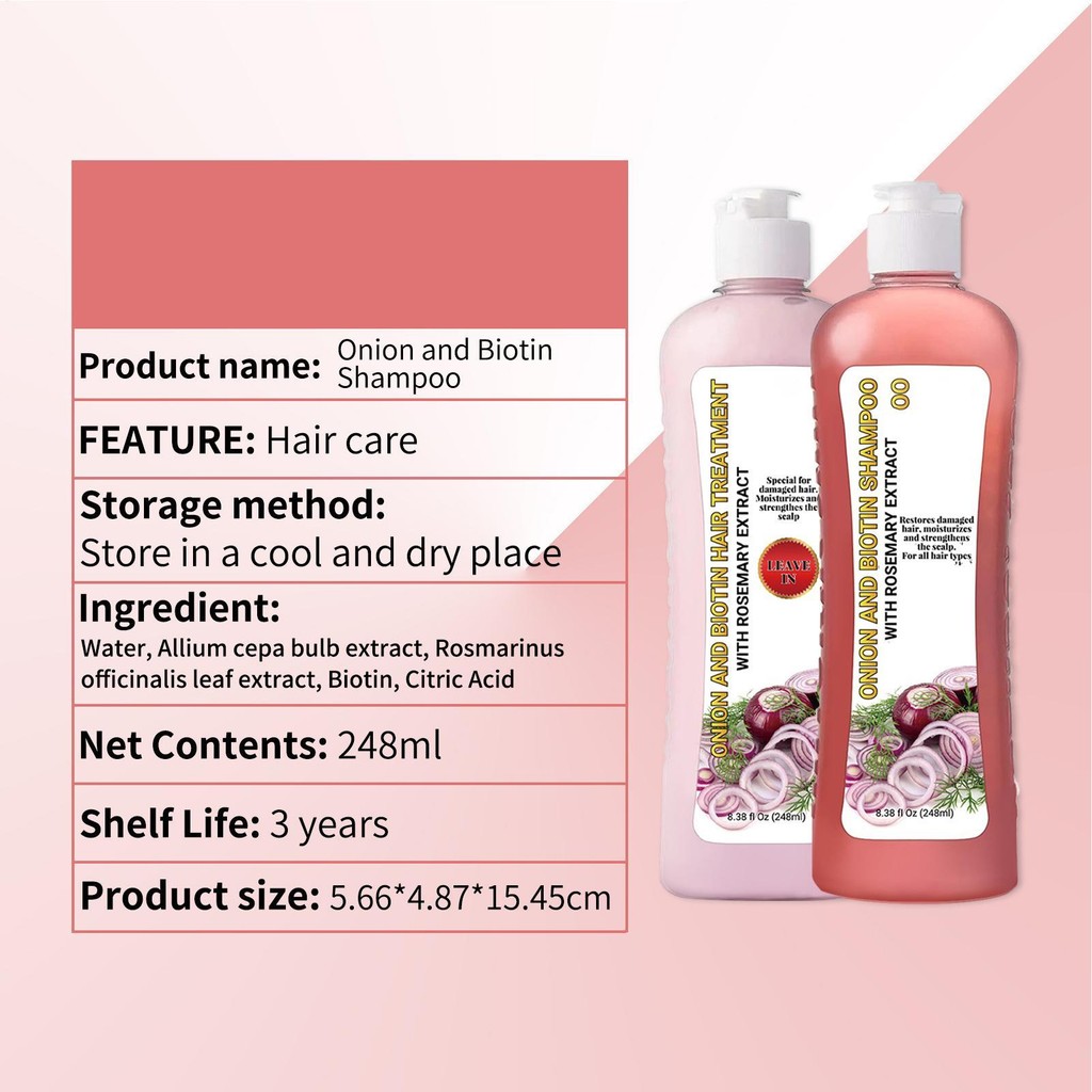 Shampoo Cebola Biotina Y Alecrim E Para Cuidados Com Os Cabelos keabr ...
