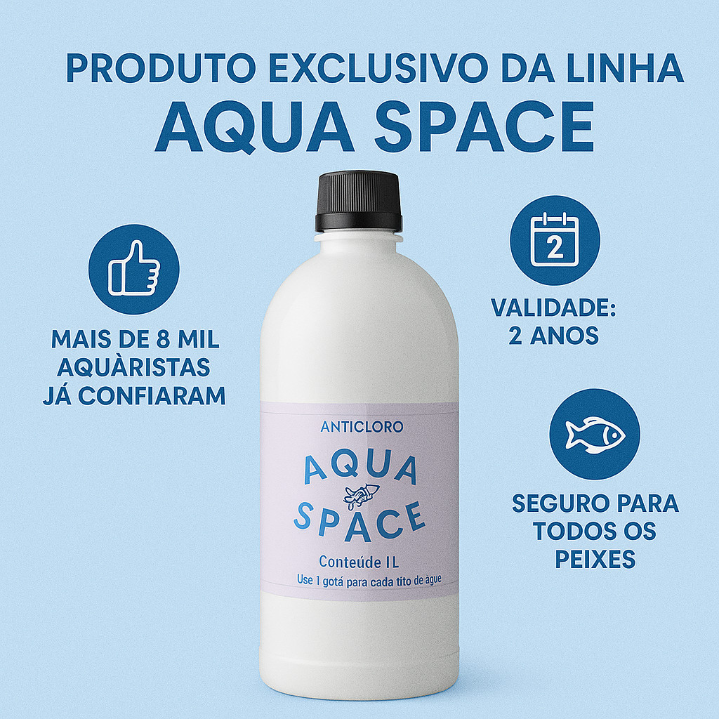 Anticloro 1L Para Aquário | Escolha 1 ou 2 Unidades | Shopee Brasil