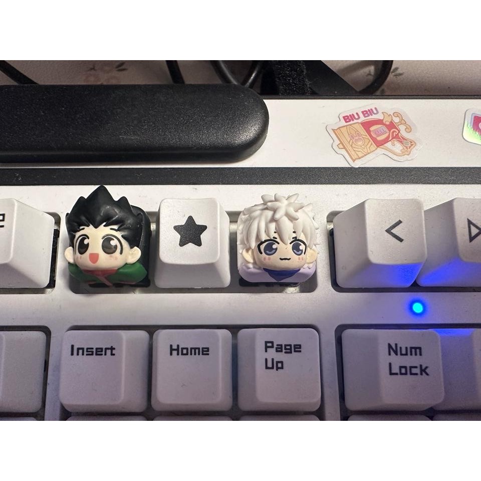 Hunterhunter Keycap 3D Criativo Bonito Dos Desenhos Animados MX Switch ...