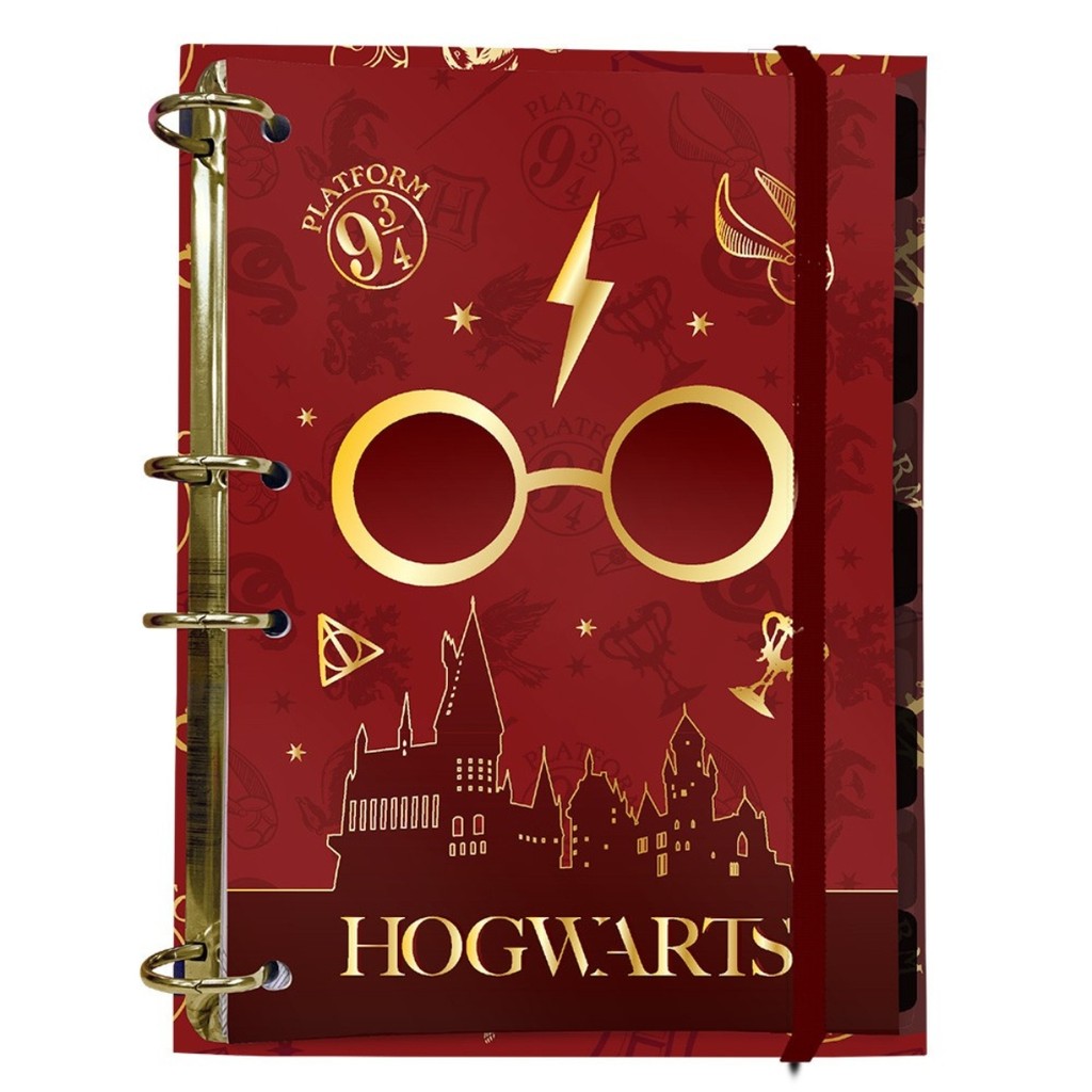Caderno Argolado Colegial Harry Potter Dac | Shopee Brasil