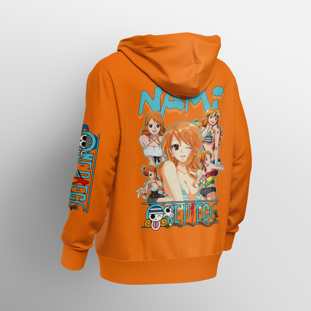 Blusa Moletom Nami Navegadora Anime One Piece | Shopee Brasil