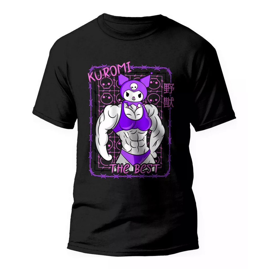Camiseta Kuromi Maromba Bodybuilding Treino Hello Kitty | Shopee Brasil