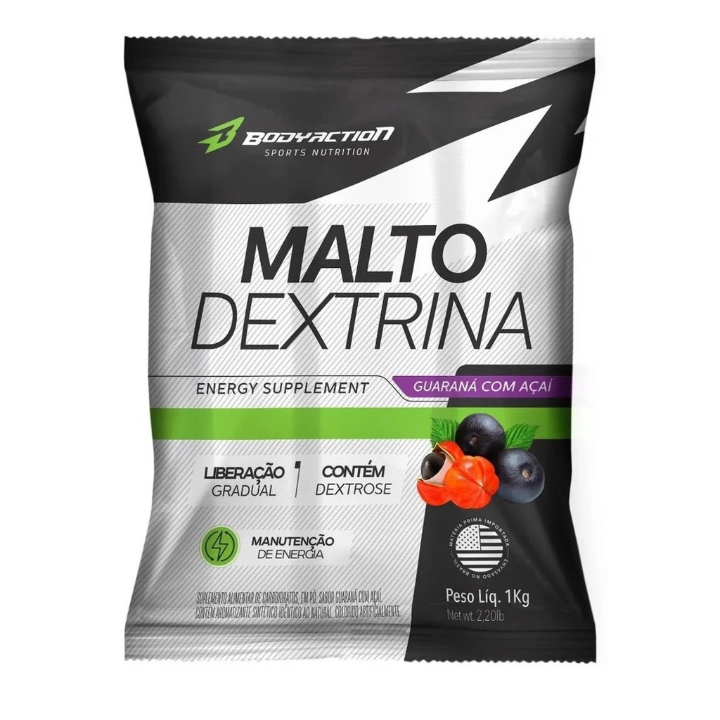 MALTO DEXTRINA 1 KG - BODY ACTION | Shopee Brasil