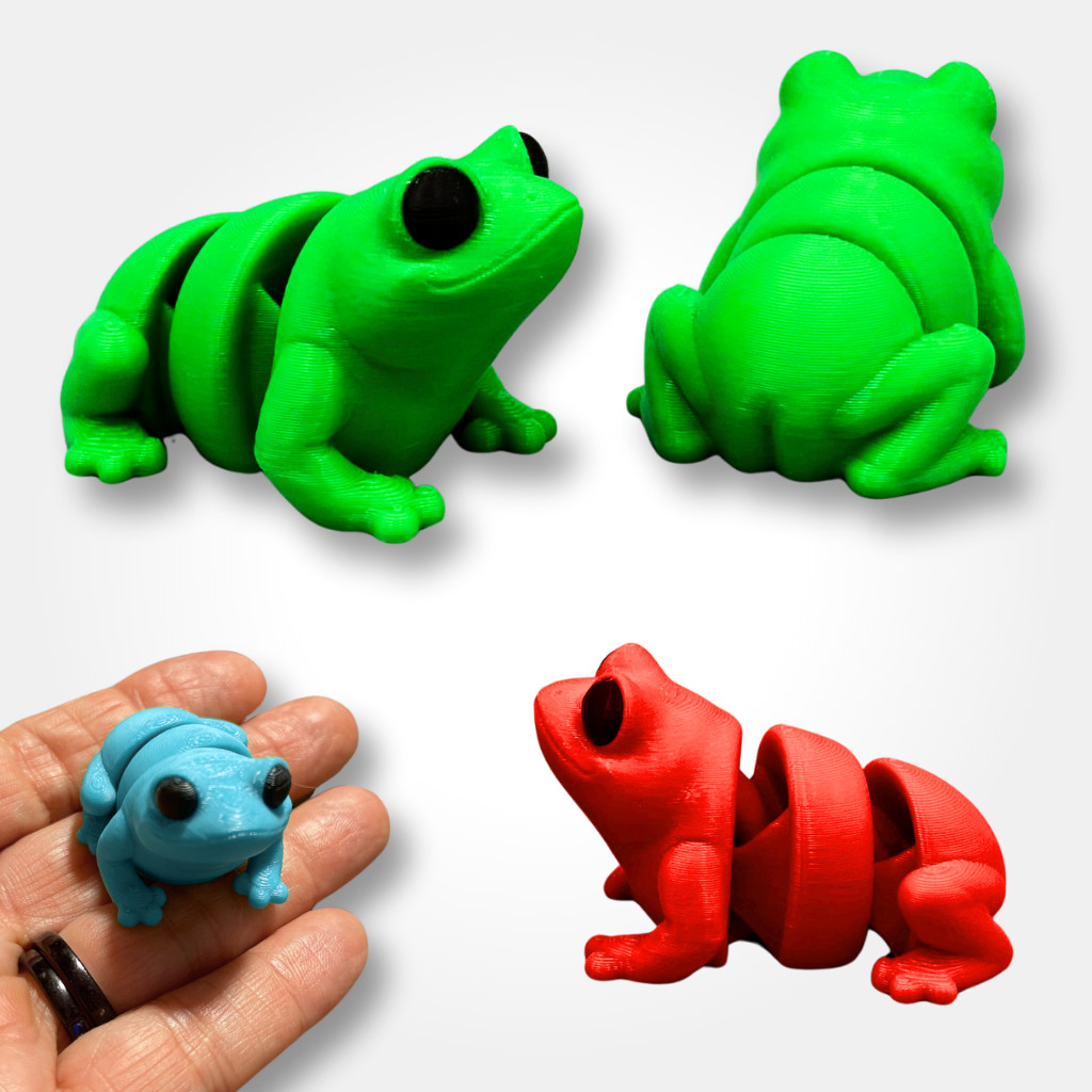 Baby Mini Sapo Articulado – Sapinho Fidget Toy Sensorial e Presente ...