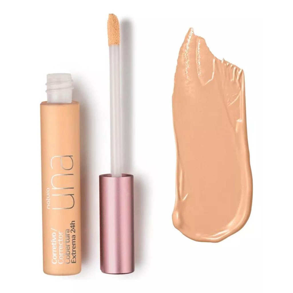 Corretivo Cobertura Extrema 24h Natura Una Efeito Matte - 8ml | Shopee ...