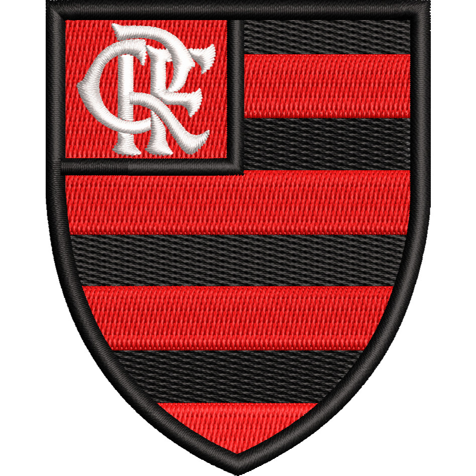 Patch Bordado Escudo Futebol Clube de Regatas do Flamengo Tim6 | Shopee ...
