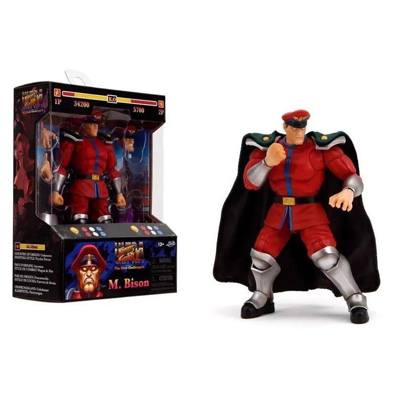 Em Estoque Original Jada Vega Ultra Street Fighter II The Final Challengers M.Bison Figura De ...