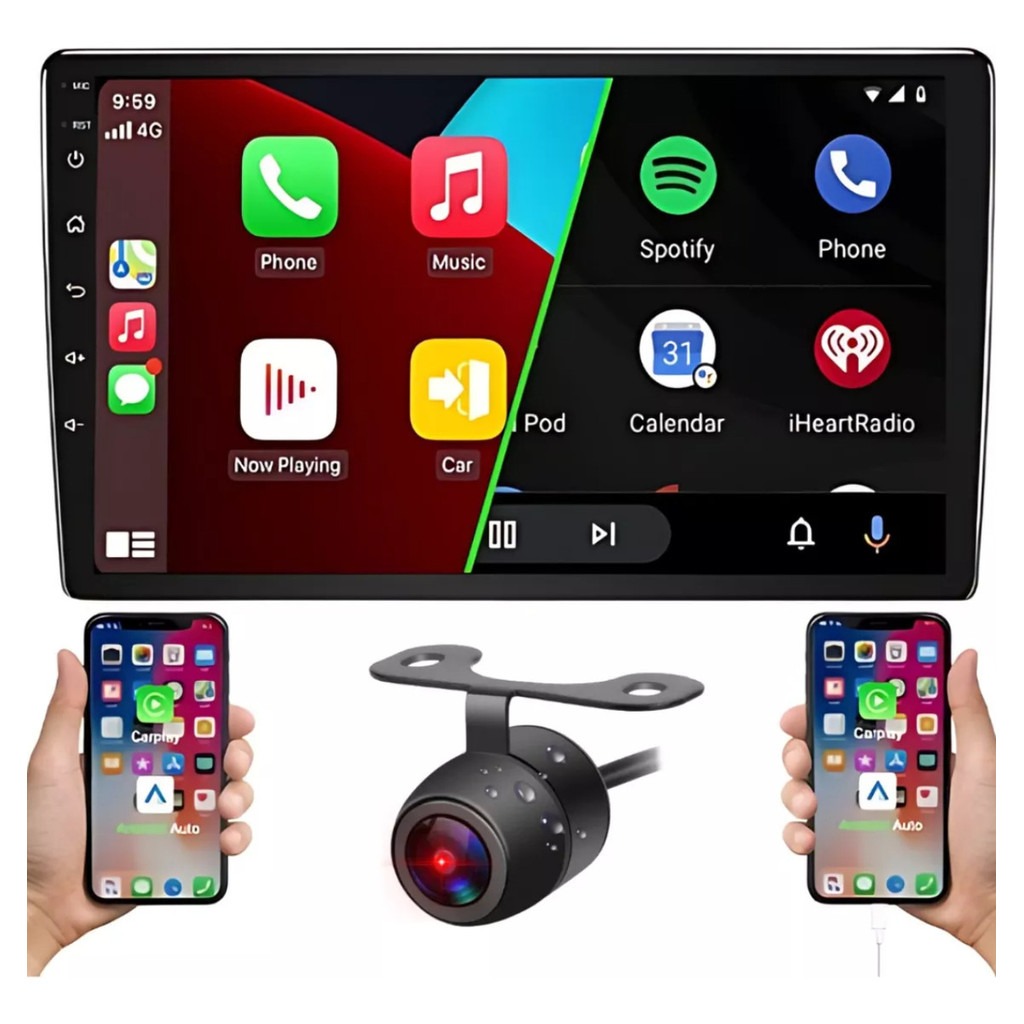 Multimidia E-tech 9 Polegadas Mp5 Premium Car Play Android | Shopee Brasil