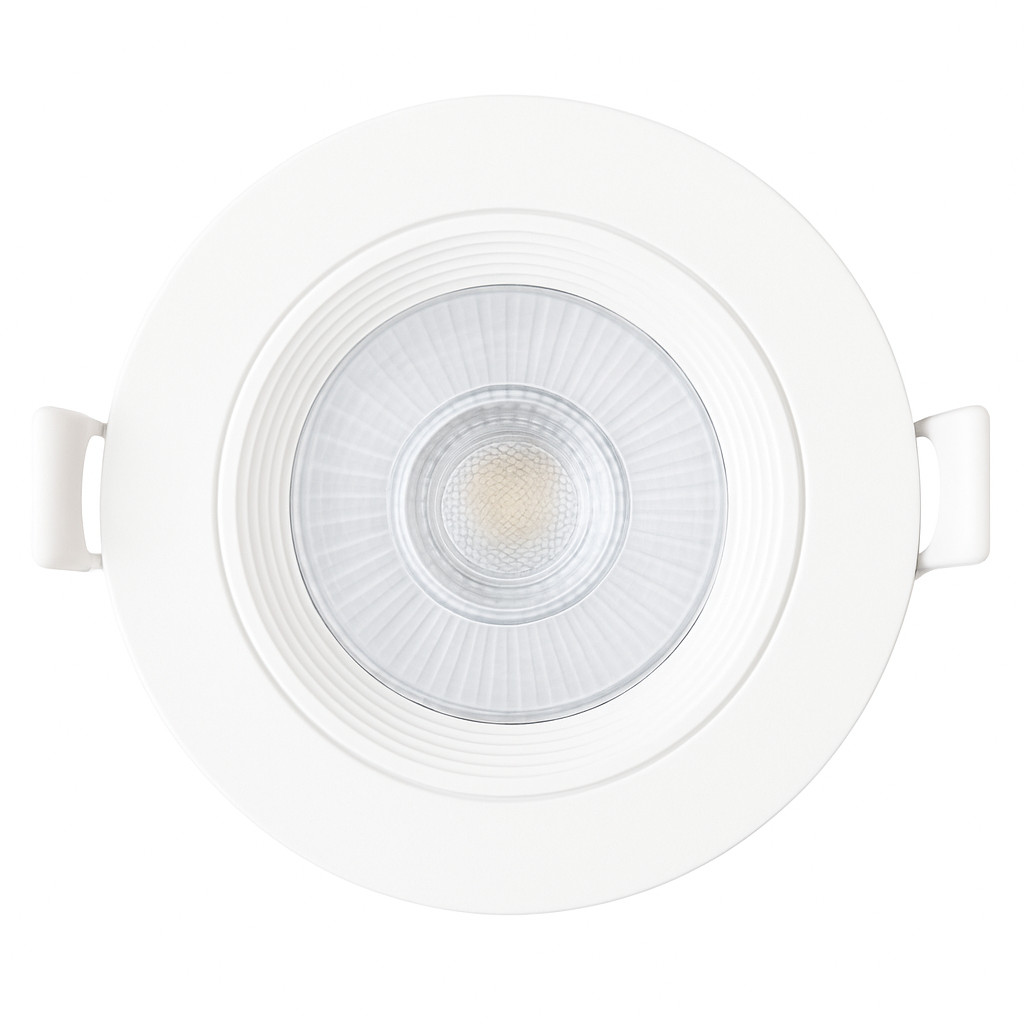 Spot LED Redondo de Embutir 9W Bivolt 6K Branco Frio | Shopee Brasil