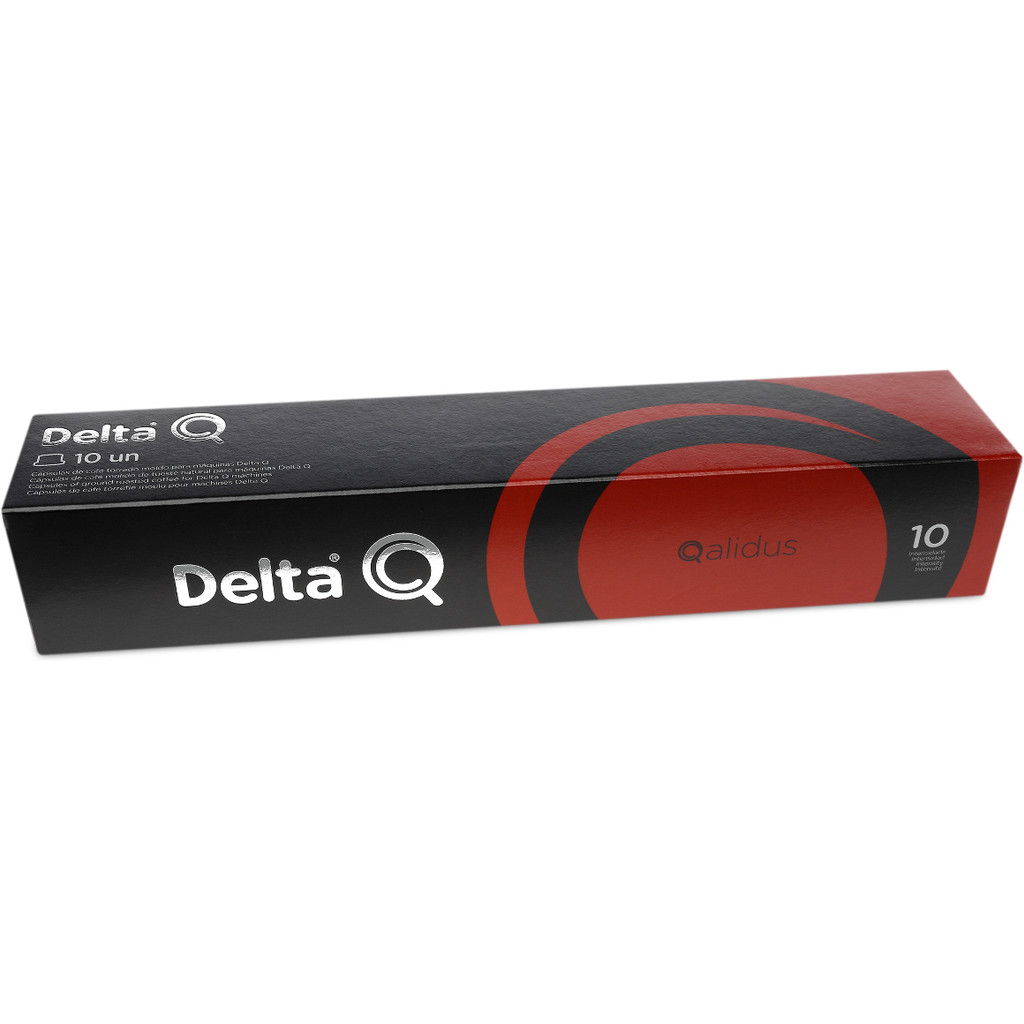 Cápsula de Café Delta Q Qalidus Intensidade 10 - 10 Cápsulas | Shopee ...