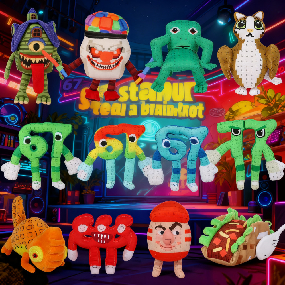 Roubar Um Brainrot Plushie Roblox Jandel 67 Lucky Blocks La Esok ...