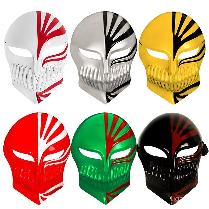 Máscara Facial Completa de Ichigo Kurosaki Anime Máscara Desfocada ...