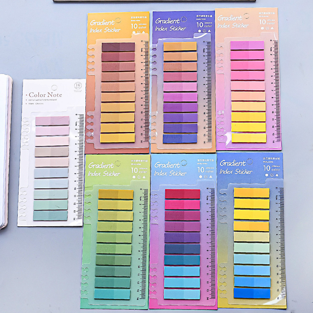 Morandi Color pet Post-it Notes Notas de índice transparente Notas ...