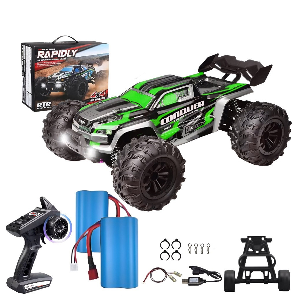 50km/h 4X4 Remote Control Car Automodelo Rc Competition Conquer with 1 ...