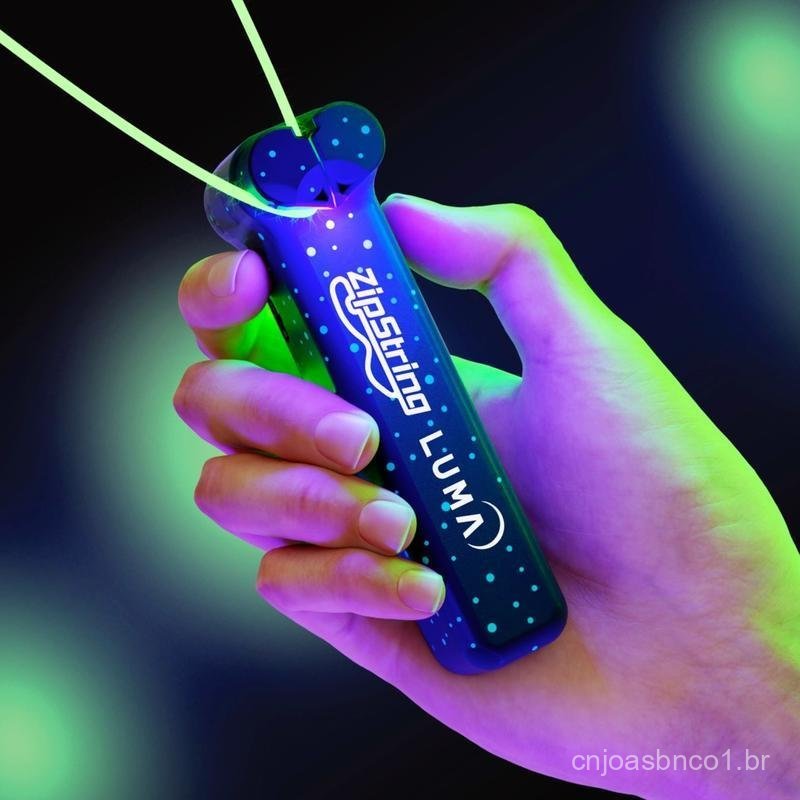 ZipString Luma - Glow-in-the-Dark Flying String Toy with LED Lights ...