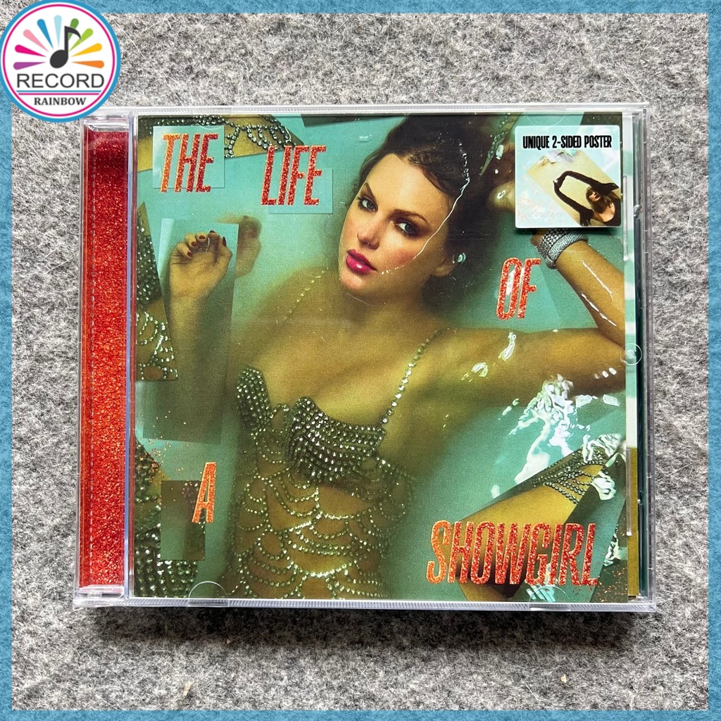 Taylor Swift The Life Of A Showgirl Posters 2025 Original New CD Album ...