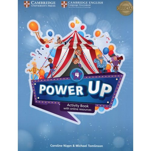 Power Up Level 4 Activity Book With Online Resources And Home Booklet de Caroline Nixon, Michael ...
