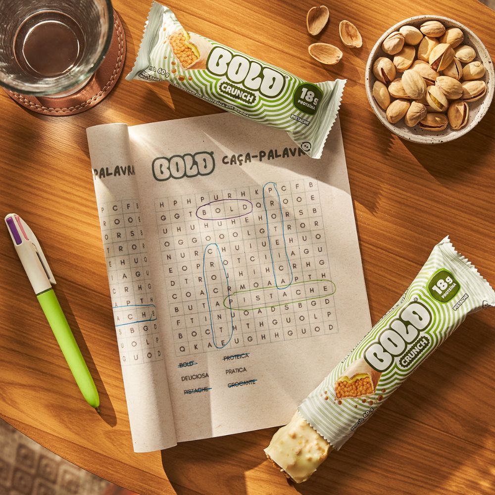 BOLD CRUNCH Unidade 60g - PISTACHE | Shopee Brasil