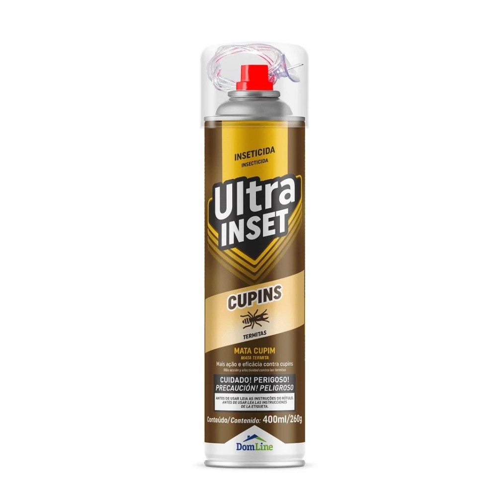 Spray Cupinicida Ultra Inset Para Cupim Ação Eficácia Com Aplicador ...