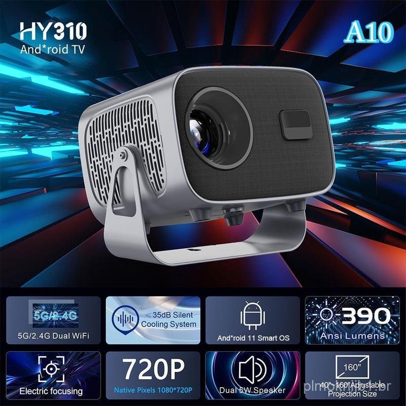 Projetor Mini 4K Ultra HD Full HD Android 11 com Conexão Dual Wifi 2.4G ...