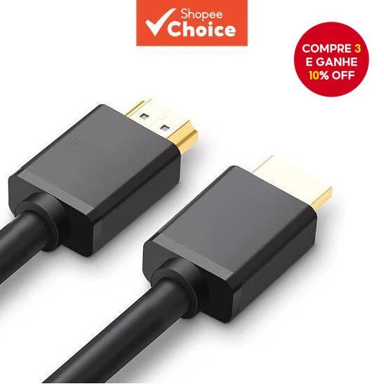 Cabo HDMI 2.0 banhado a ouro 4K para PS5 PS4 PS3 Xbox Fire TV Stick ...