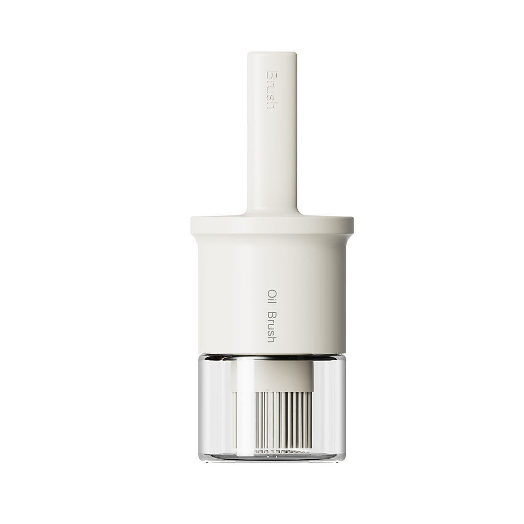 Pote de Óleo Moderno para Cozinha com Pincel de Silicone - Branco ...