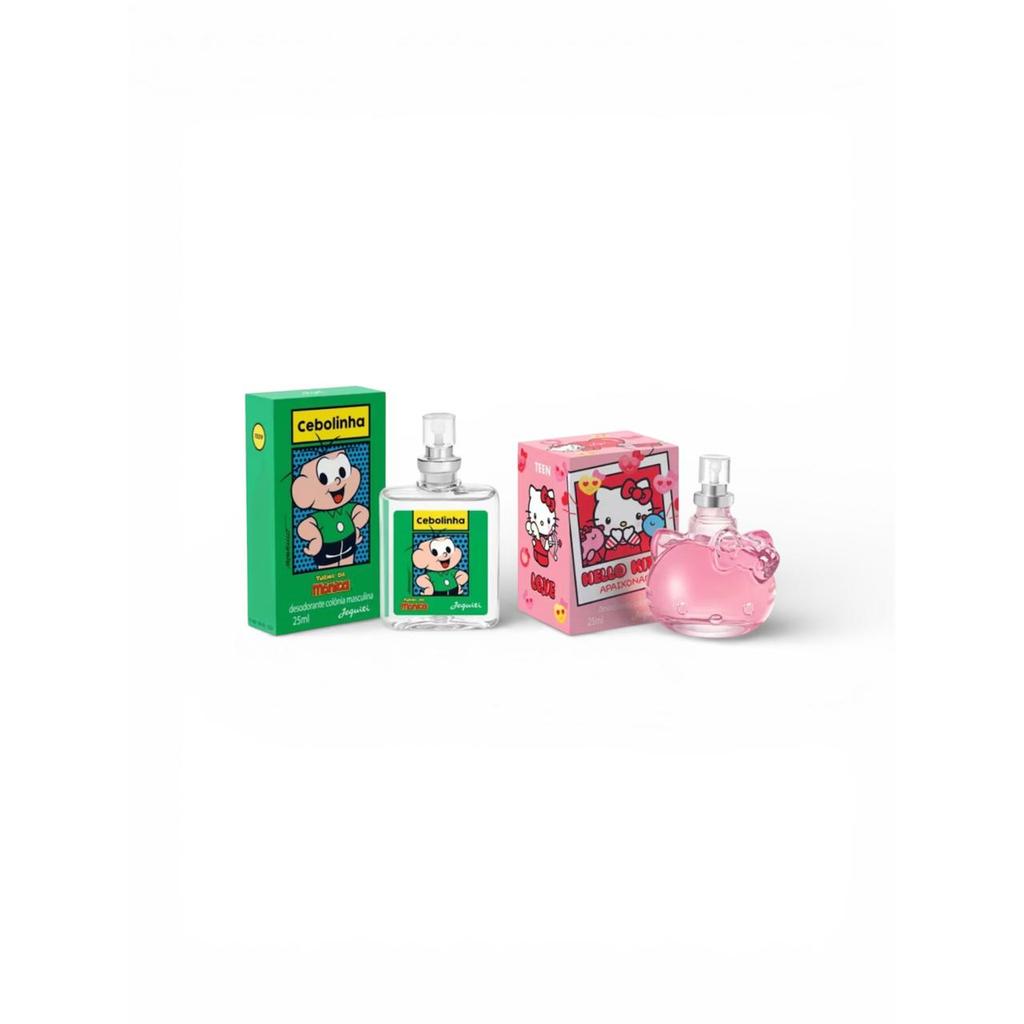 Kit Perfume Cebolinha e Hello Kitty Apaixonada Desodorante Colônia ...