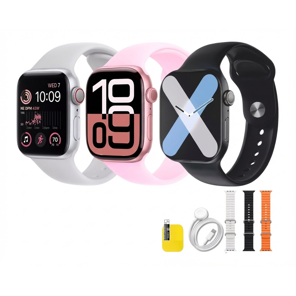 Relógio Smartwatch Lefun Health S10 Serie 10 Faz Chamadas | Shopee Brasil
