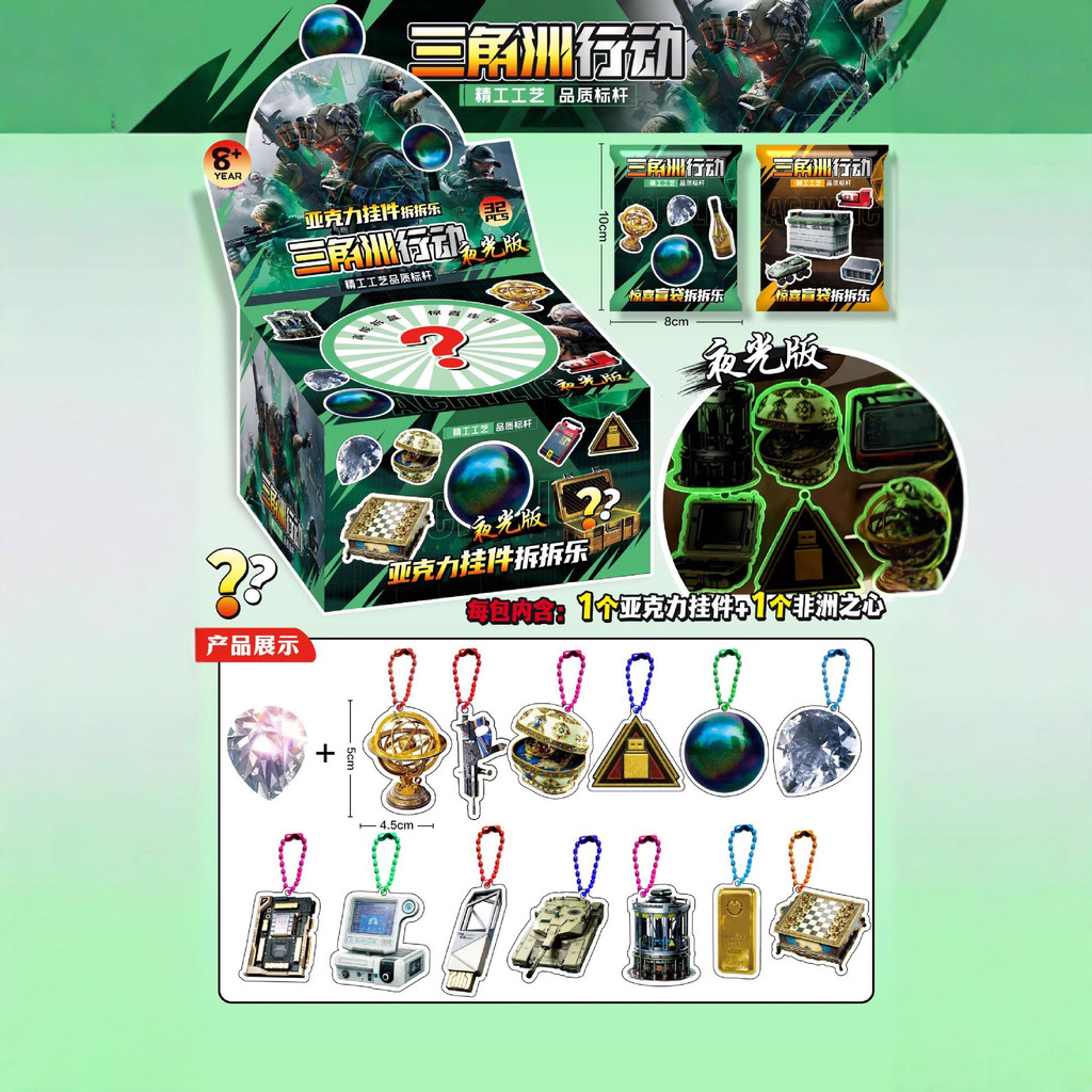 Delta Mobile Merchandise Mystery Box Crianças Surpresa Desembalagem ...